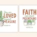 Cactus Bible Quote Posters || 8 Inspirational Green Bible Verse Wall ...