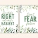 Green Botanicals Growth Mindset Posters 8 Inspiration Quote Posters for ...