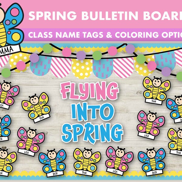 Butterfly Bulletin Board - Etsy