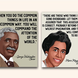 Black Scientist Printable Posters || 10 Inspiration Black Science Quote ...
