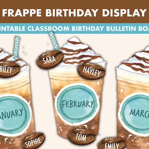 Frappe Birthday Bulletin Board Kit Birthday Display Bulletin Boards ...