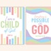 Pastel Bible Quote Posters || 8 Inspirational Bible Verse Wall Art for ...