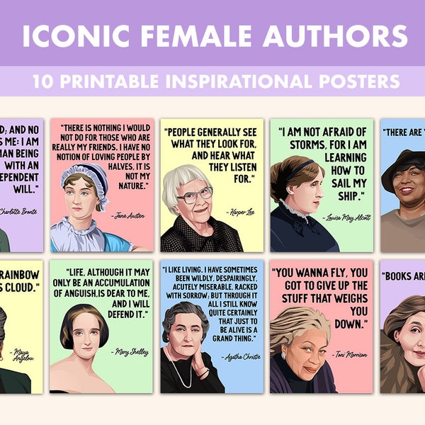 Female Poster - Etsy