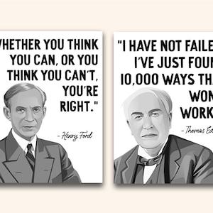 Engineering Printable Posters || 10 Inspirational Engineer Quotes ...