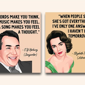 Famous Jewish Americans Printable Posters || 10 Inspiration Jewish ...