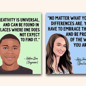 Inspirational Children Vol.2 Quotes Printable Posters || 10 Inspiration ...