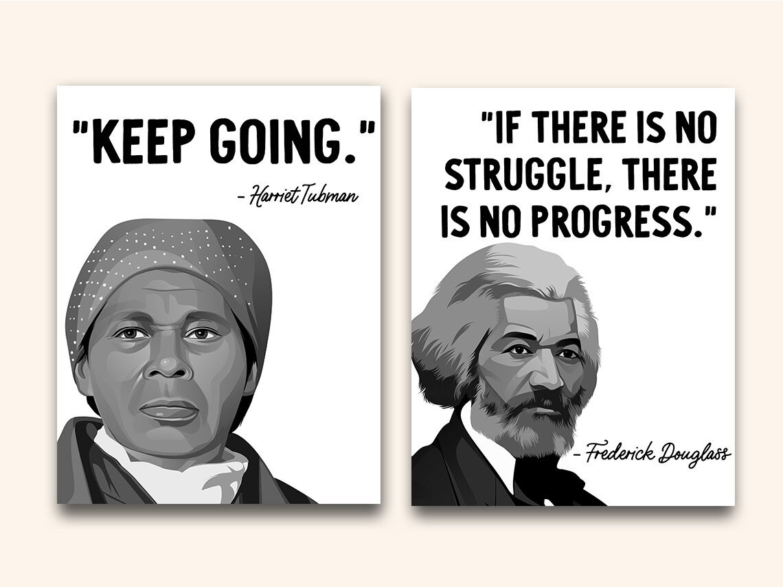 Famous Black Leaders Printable Posters | 10 Inspiration Black Leader ...