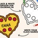 Pizza Valentines Day Bulletin Board Kit || Valentines Bulletin Boards ...