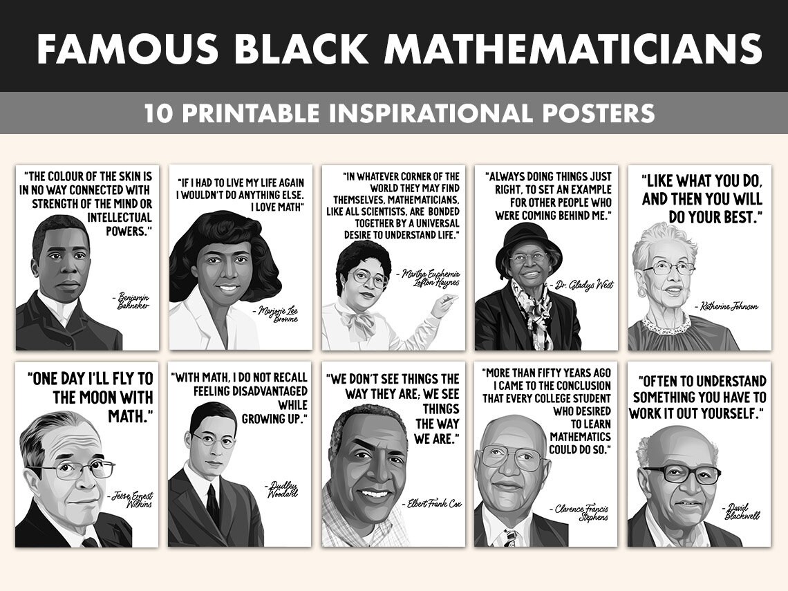Famous Black Mathematicians