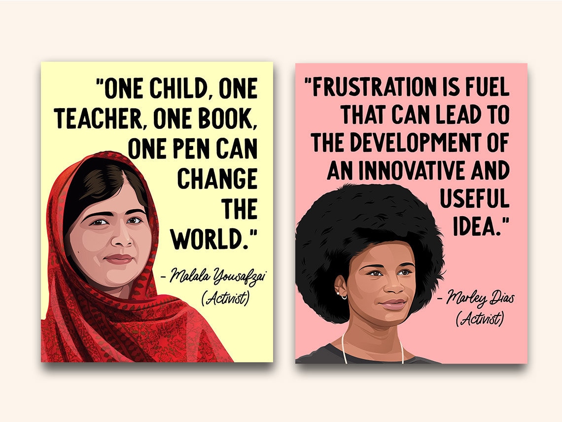 Inspirational Children Vol.2 Quotes Printable Posters || 10 Inspiration ...