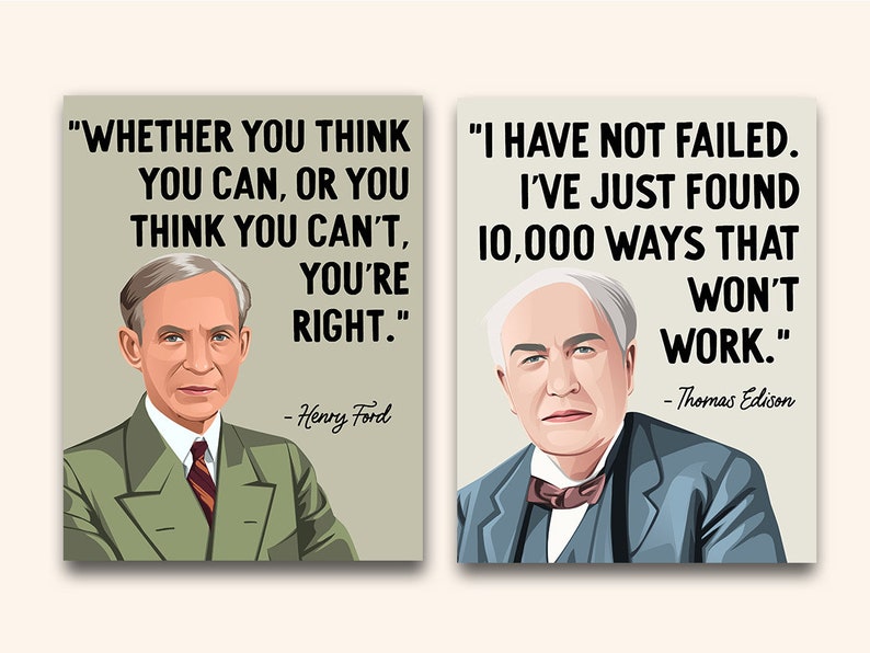 Engineering Printable Posters 10 Inspirational Engineer - Etsy