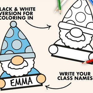 Gnomes Bulletin Board Kit || Gnome Bulletin Boards Digital || Kindness ...