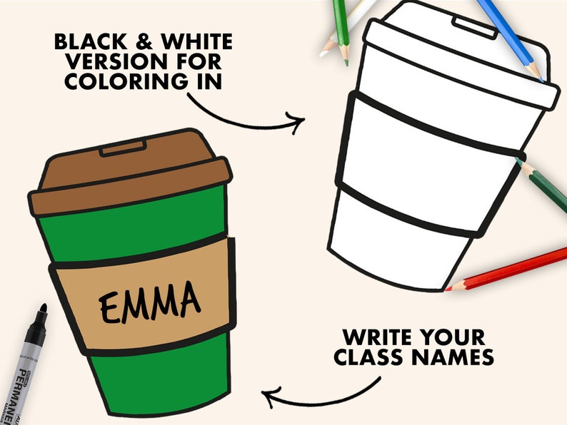 Coffee Bulletin Board Kit || Coffee Bulletin Boards Digital || Coffee ...