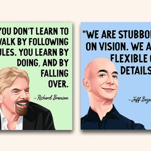 Famous Business People Printable Posters || 10 Inspiration ...