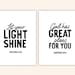 Bible Quote Posters || 8 Inspirational Bible Verse Wall Art for ...