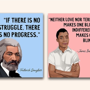Famous Black Authors Printable Posters | 10 Inspiration Black Author ...