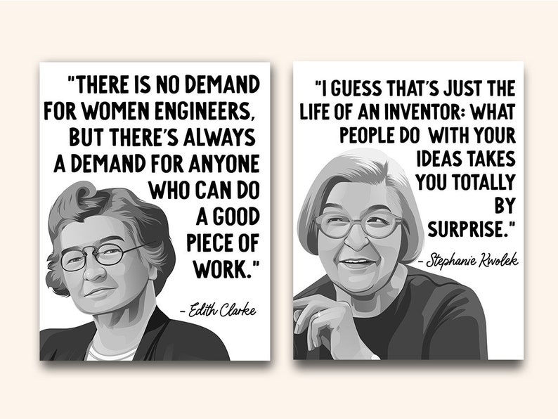 Engineering Printable Posters || 10 Inspirational Engineer Quotes ...