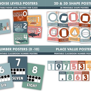 Ocean Classroom Decor Bundle || Editable Classroom Printable Display ...