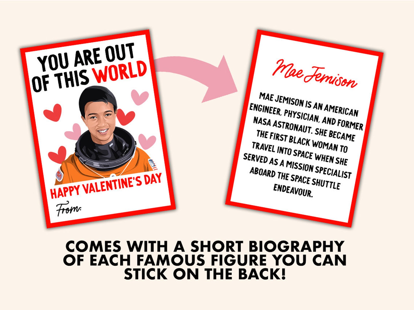Black History Valentines Day Cards || 8 Black History Month Valentines ...
