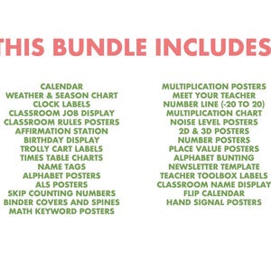 Farm Classroom Decor Bundle || Editable Classroom Printable Display ...