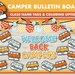 Back to School Bulletin Board Kit VW Camper Bulletin Boards - Etsy