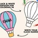 Hot Air Balloon Bulletin Board Kit || Spring Bulletin Boards Digital ...