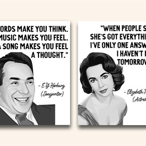 Famous Jewish Americans Printable Posters || 10 Inspiration Jewish ...