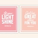 Pastel Bible Quote Posters || 8 Inspirational Bible Verse Wall Art for ...