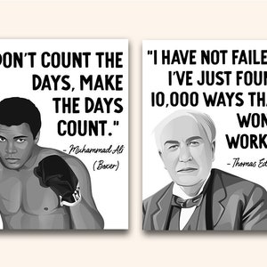 Famous Dyslexic People Printable Posters || 10 Inspiration Dyslexia ...