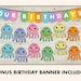Jellyfish Birthday Bulletin Board Kit || Birthday Display Bulletin ...