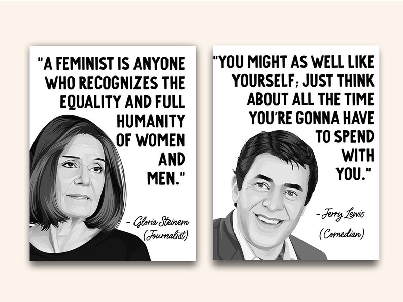 Famous Jewish Americans Printable Posters || 10 Inspiration Jewish ...