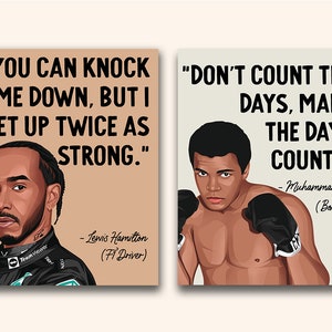 Black Icons Printable Posters || 10 Inspiration Black People Quote ...