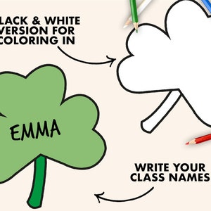 Shamrock Bulletin Board Kit || St Patricks Day Bulletin Boards Digital ...