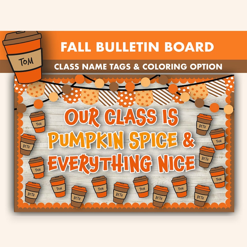 Fall Bulletin Boards - Etsy