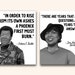 Famous Black Authors Printable Posters || 10 Inspiration Black Author ...