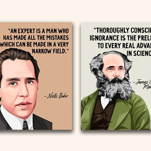 Famous Physics Printable Posters || 10 Inspiration Physics Quote ...