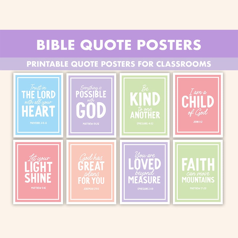 Bible Quote Art - Etsy