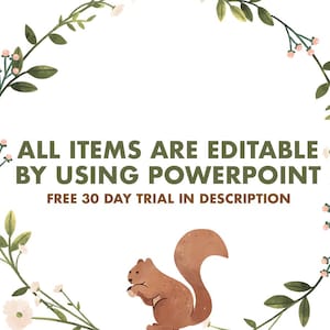 Woodland Classroom Decor Bundle || Editable Classroom Printable Display ...