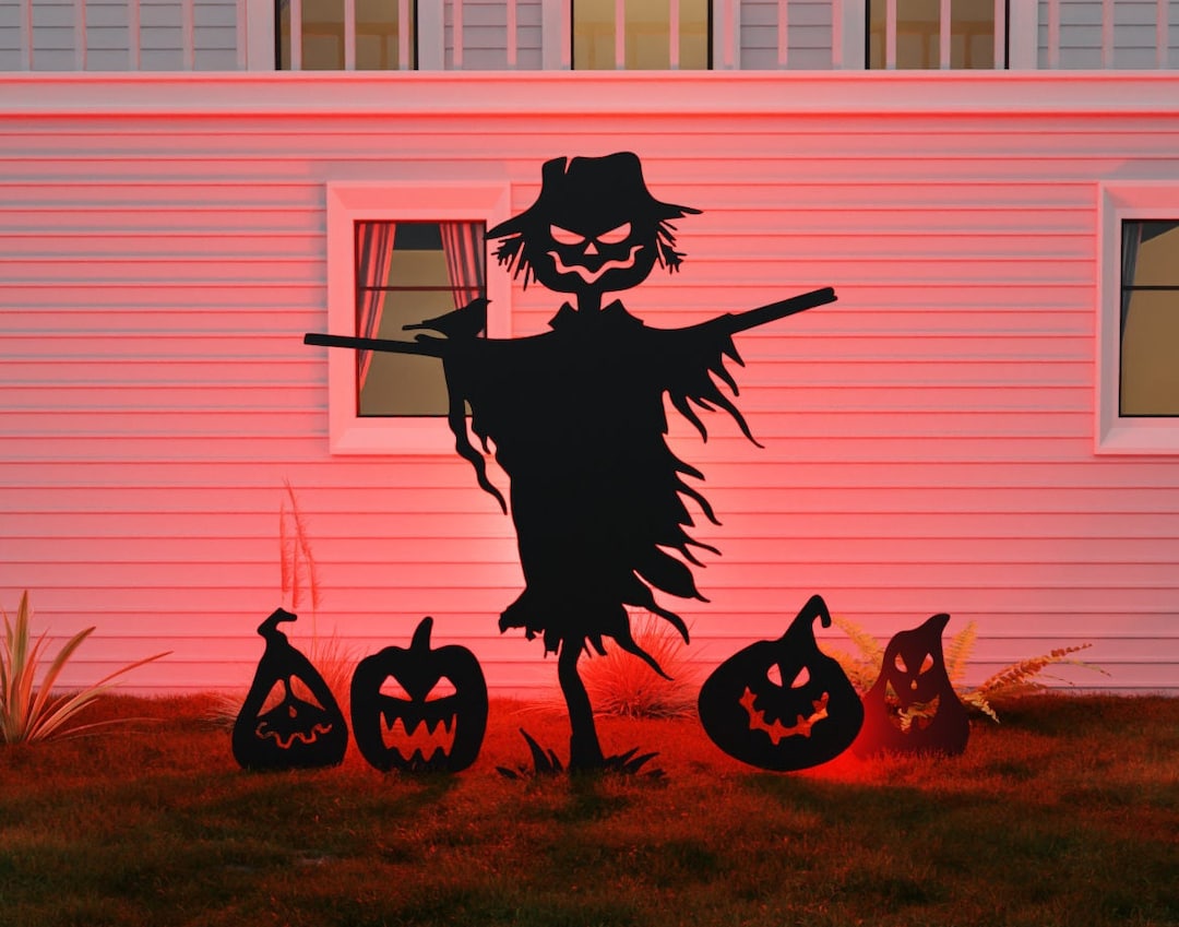 Scarecrow Halloween Template Printable || Trace and Cut Halloween ...