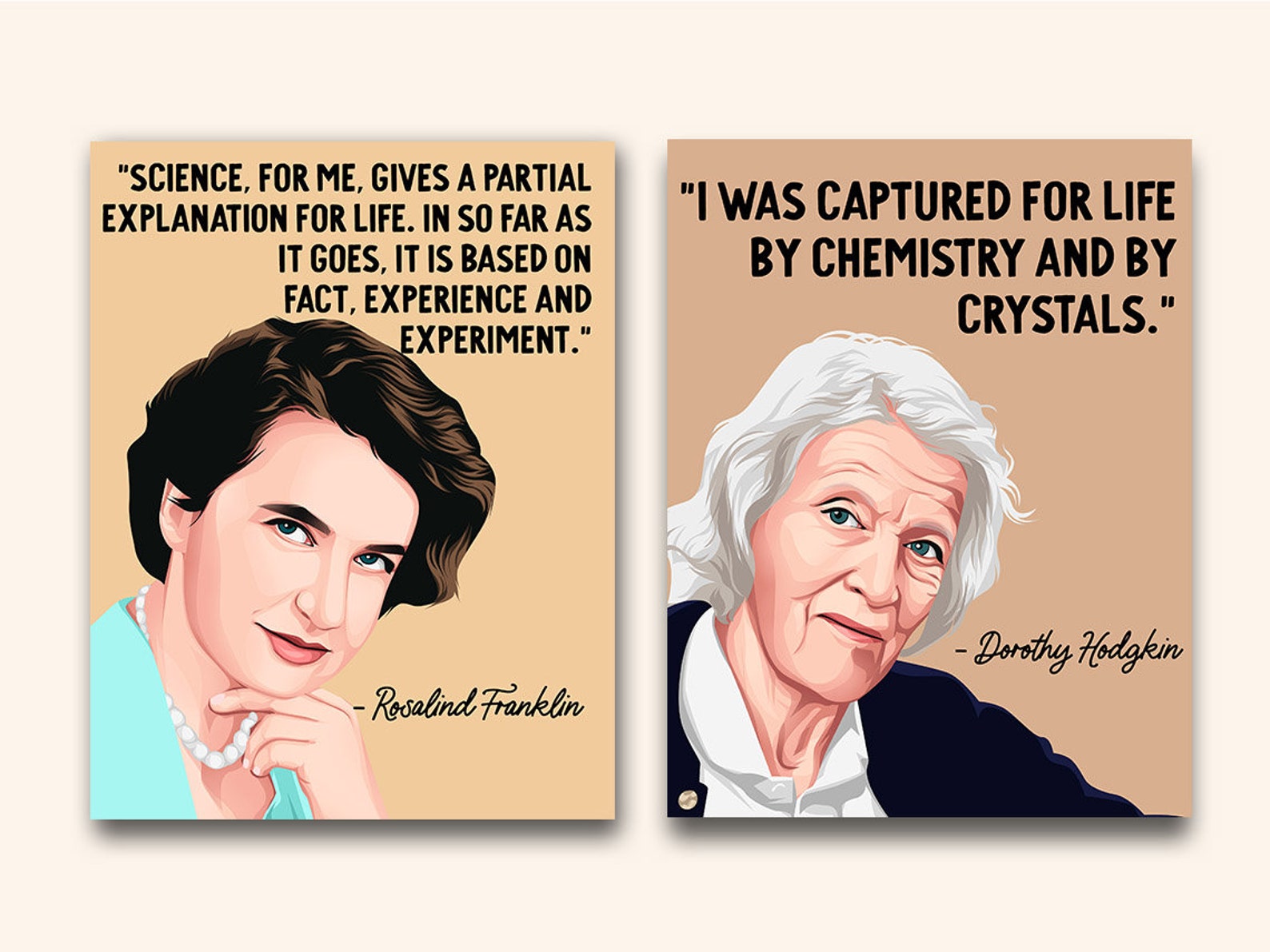 Famous Chemists Printable Posters || 10 Inspiration Chemistry Quote ...