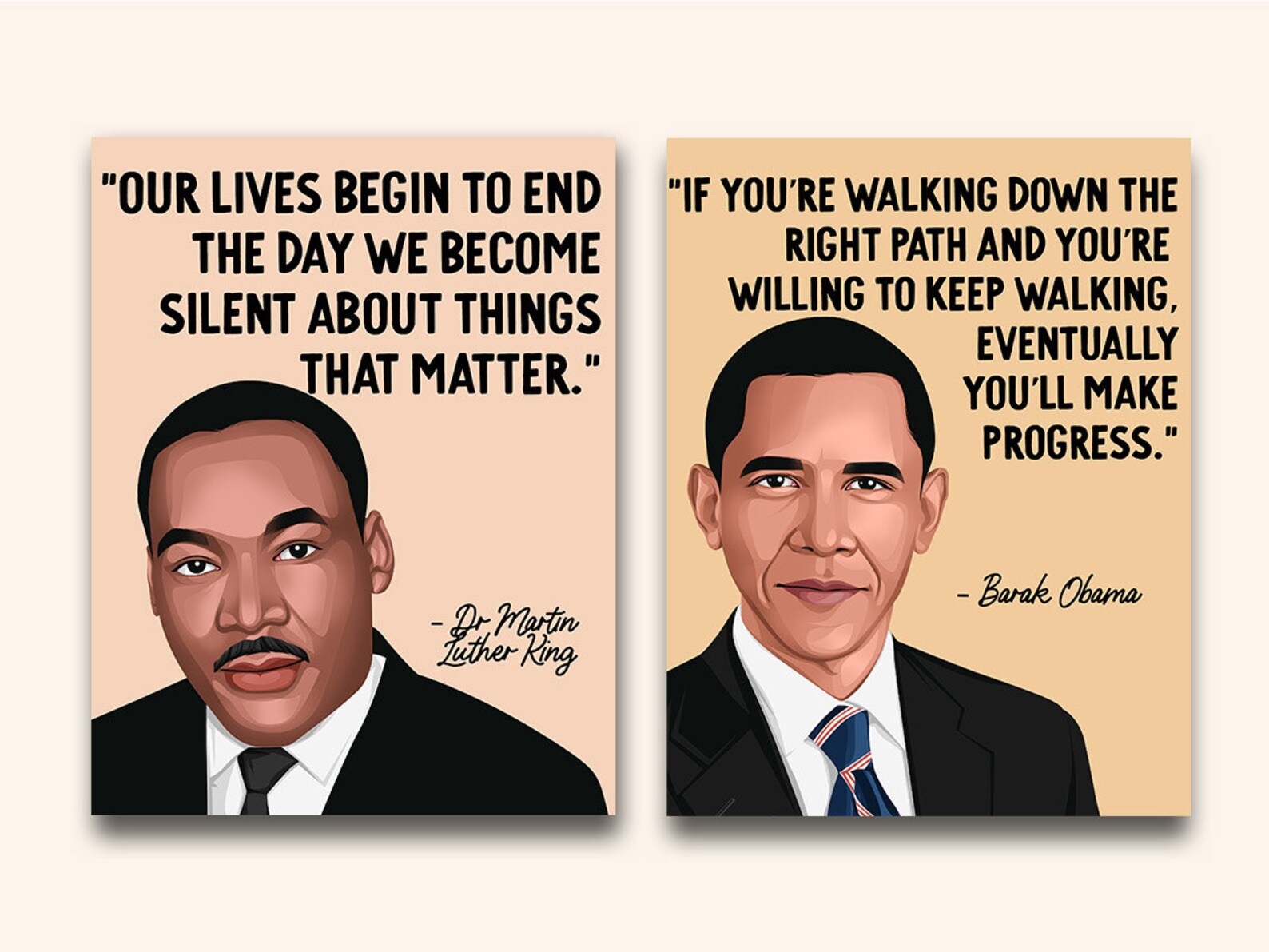 Famous Black Leaders Printable Posters 10 Inspiration Black Leader ...