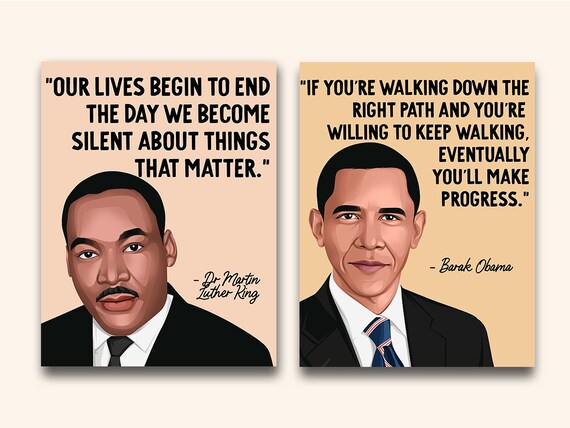 Black History Famous People Quotes Juneteenth Posters, 20 Famous Black