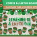 Latte Fun Bulletin Board Kit Coffee Bulletin Boards Digital Coffee ...