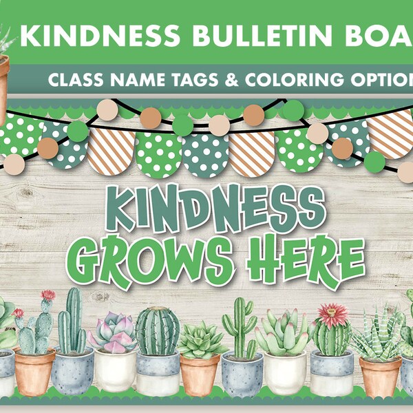 Bulletin Board Kit Plants - Etsy