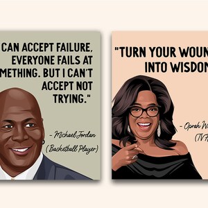 Black Icons Printable Posters || 10 Inspiration Black People Quote ...