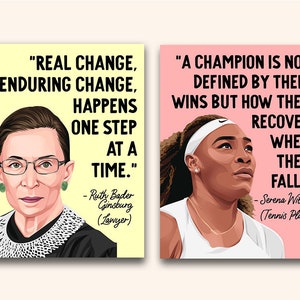 Empowering Women Quotes Printable Posters || 10 Inspiration Women Quote ...