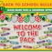 Back to School Bulletin Board Kit Crayon Bulletin Boards - Etsy