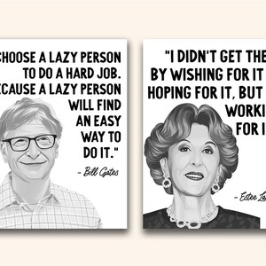 Famous Business People Printable Posters || 10 Inspiration ...