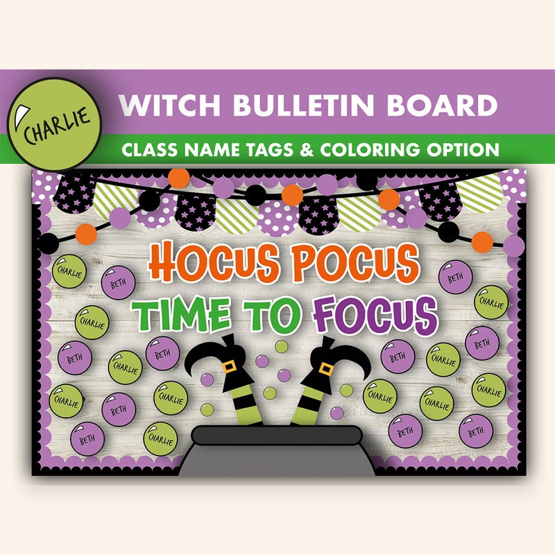Hocus Pocu Bulletin Board - Etsy