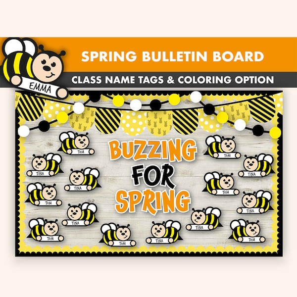 Bee Bulletin Board - Etsy
